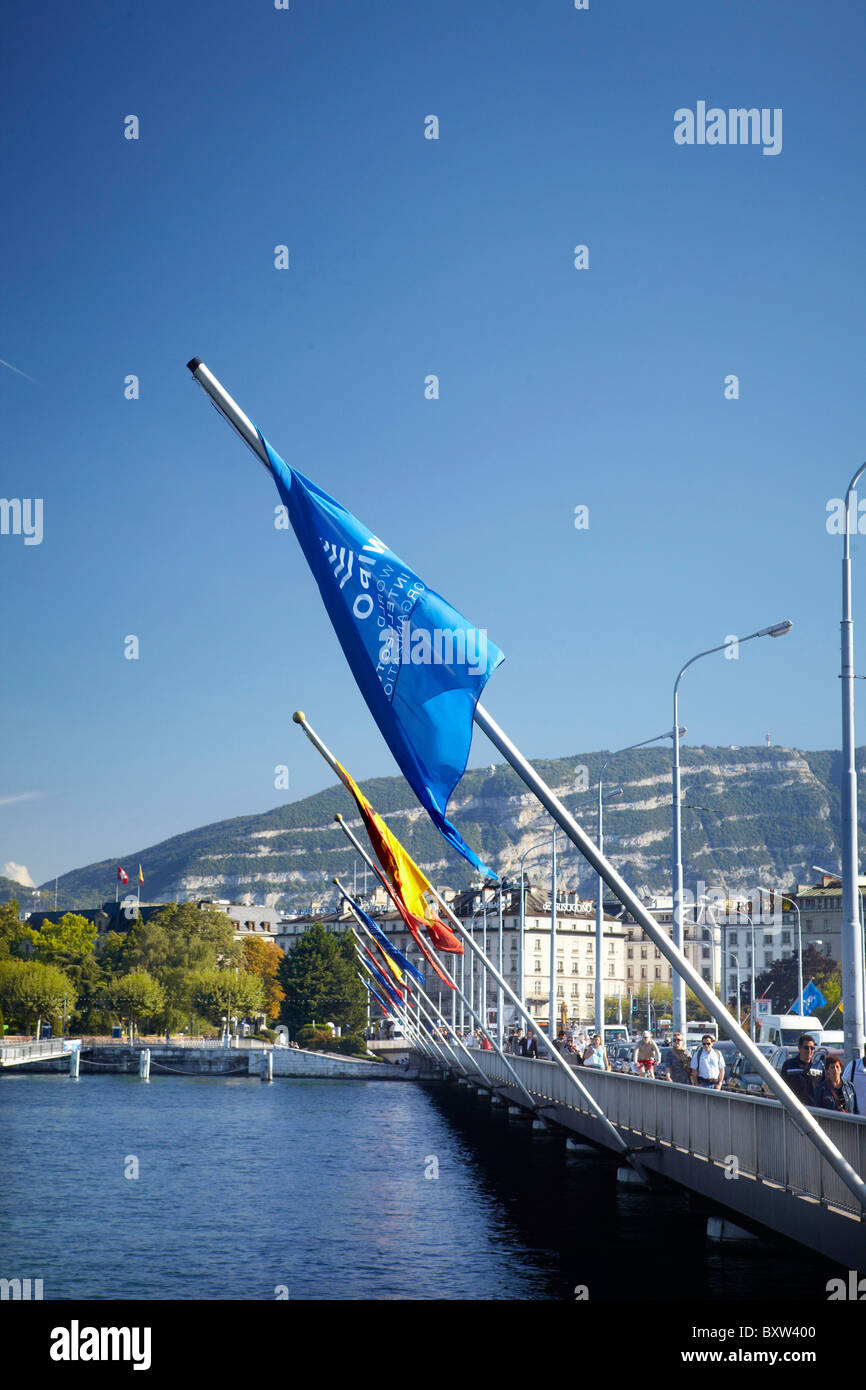 Geneva City centre, Switzerland, UK Stock Photo - Alamy