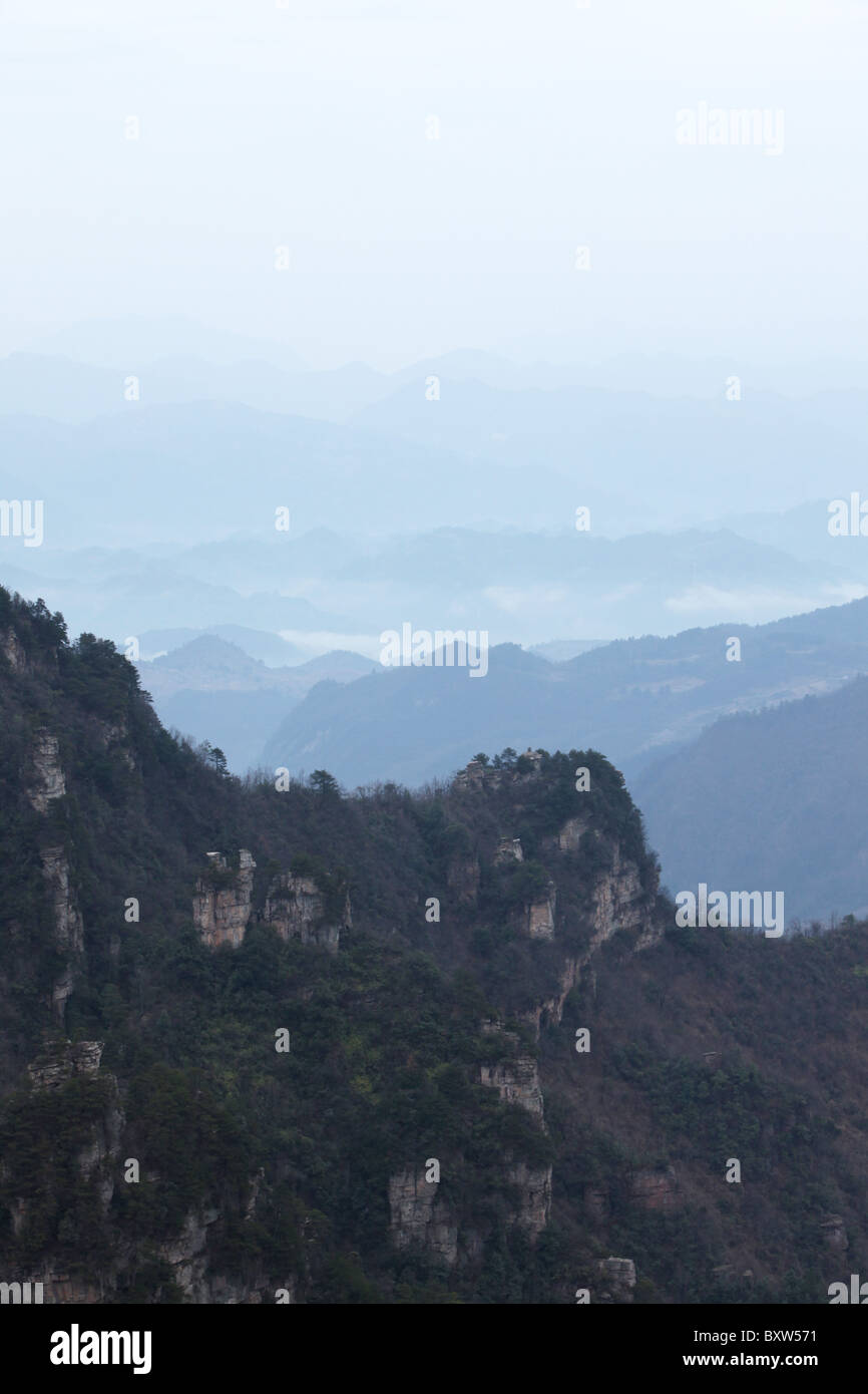 Zhangjiajie National Forest Park, Wulingyuan Scenic Area, China, Hunan ...