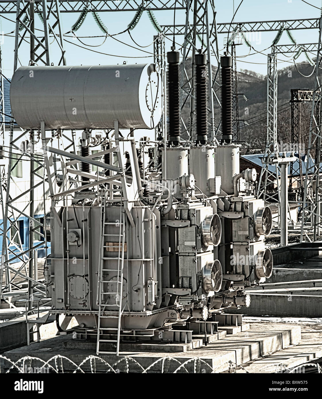 Transformer oil cooling hi-res stock photography and images - Alamy