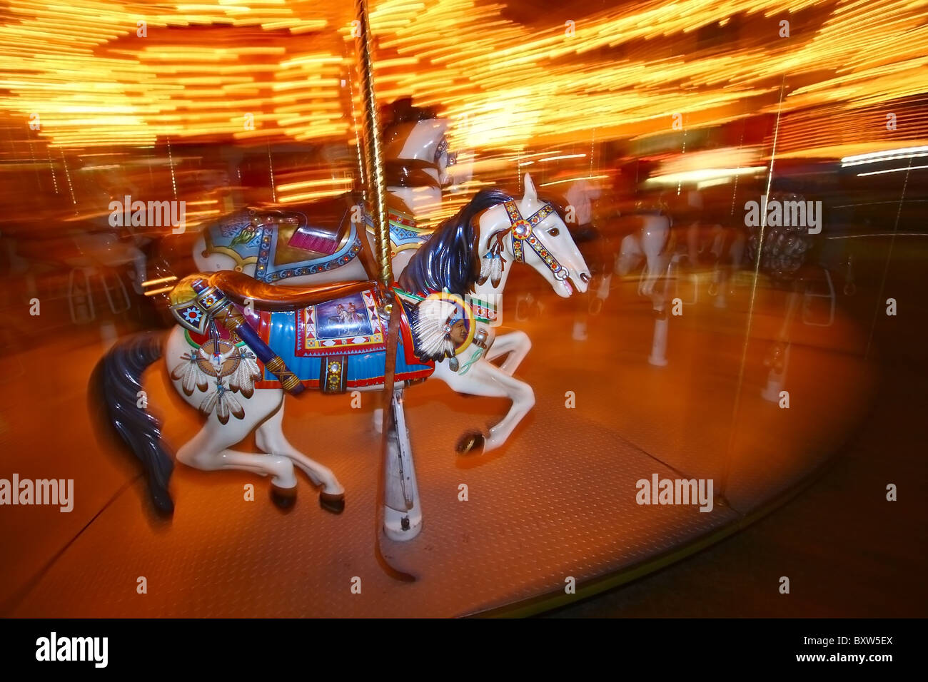 Riding Carousel Horses High Resolution Stock Photography and Images - Alamy