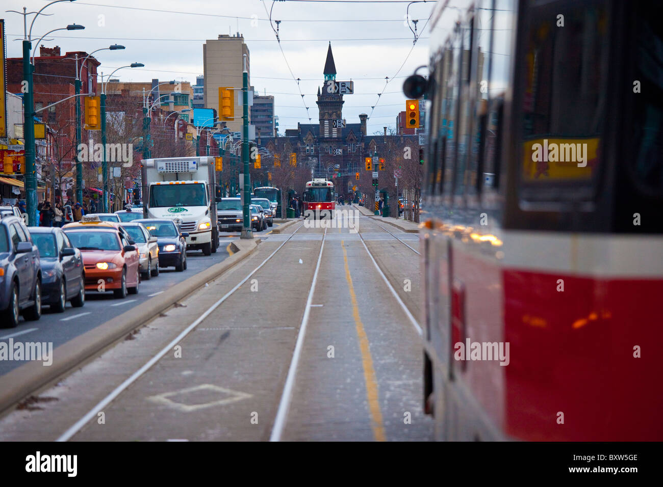 Toronto tramway hi-res stock photography and images - Alamy