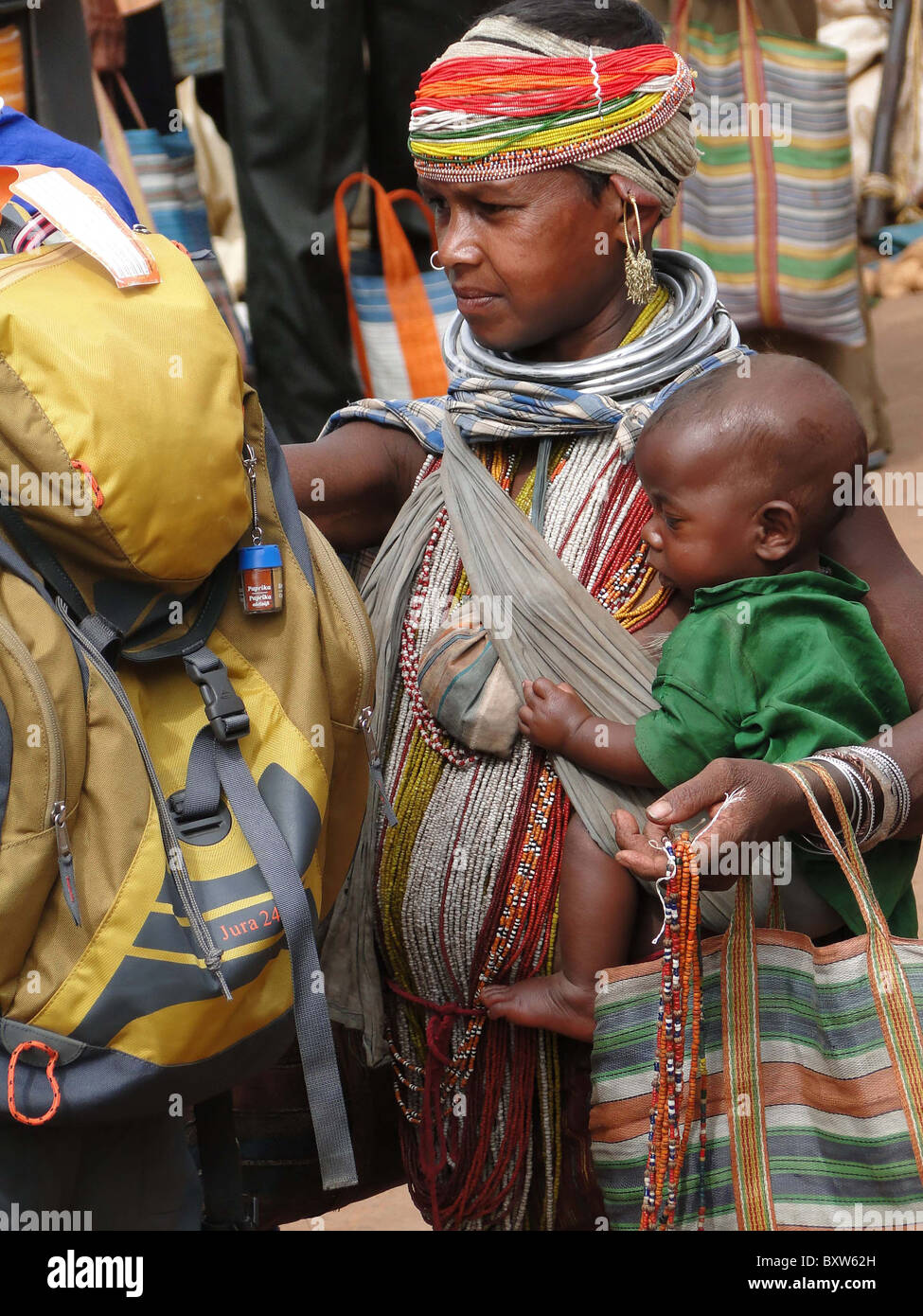 Bonda tribe orissa hi-res stock photography and images - Alamy