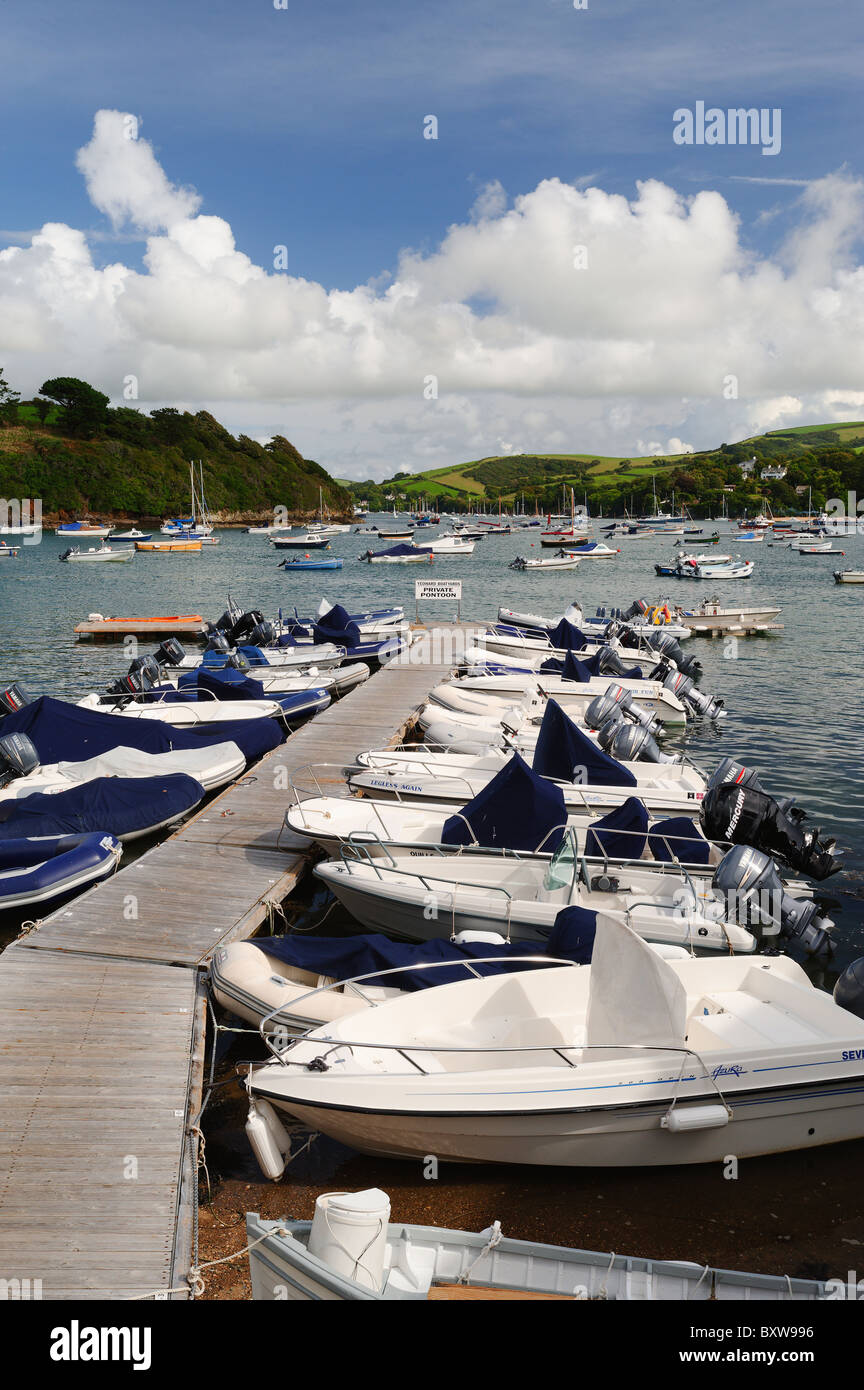 The Harbour, Salcombe, Devon, England, UK Stock Photo - Alamy