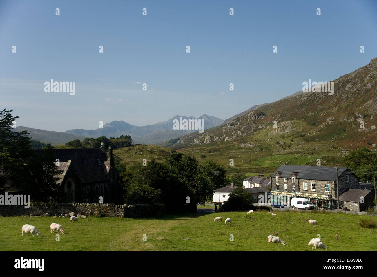 Capel curig hi-res stock photography and images - Alamy