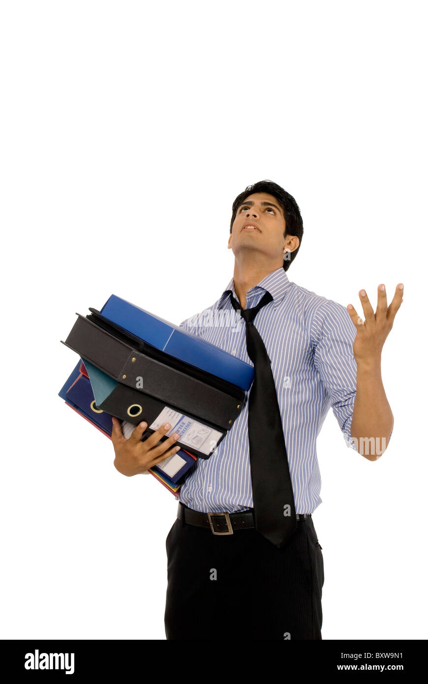 An office going man Stock Photo - Alamy