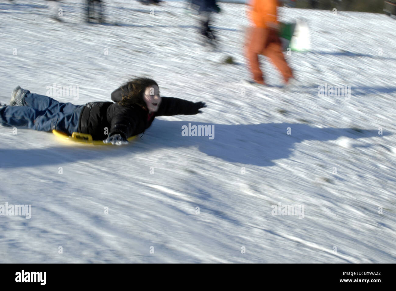 Sliding on ice hi-res stock photography and images - Alamy