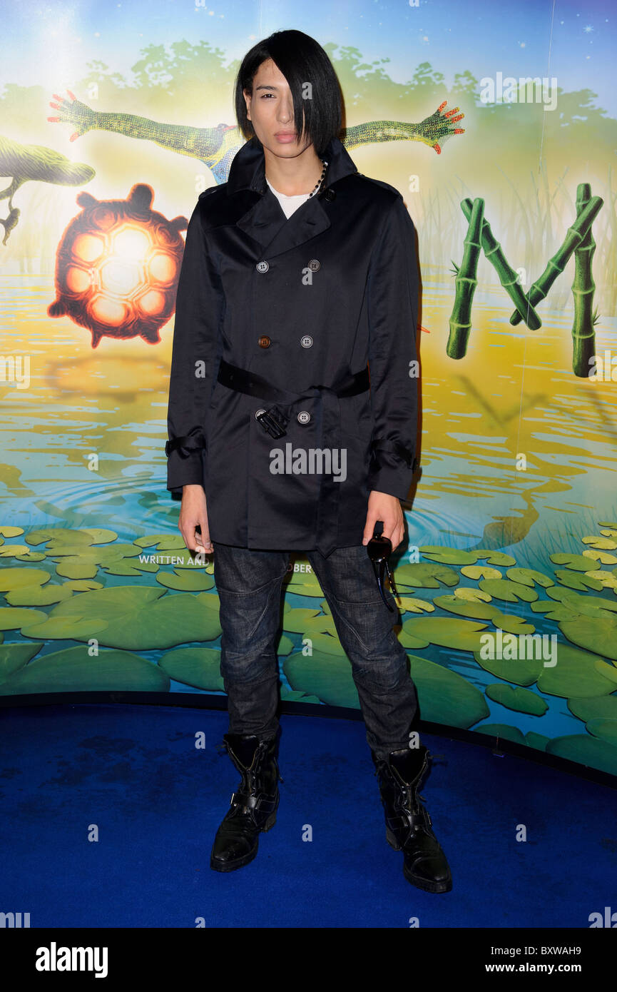 Nat Weller arrives for the premiere of Cirque Du Soleil's Totem, Royal ...