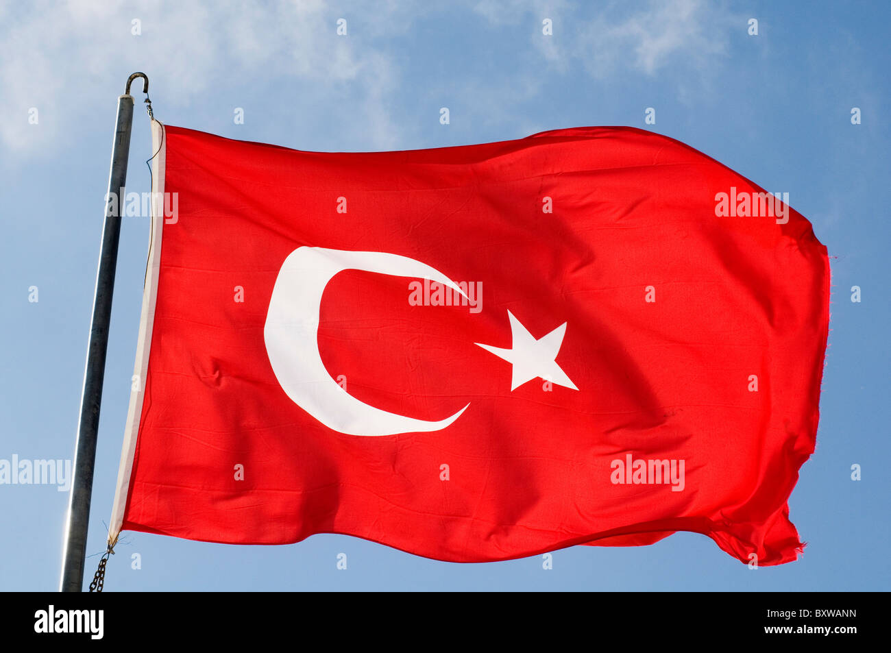 turkey turkish national flag Albayrak Alsancak flags cresent star red ...