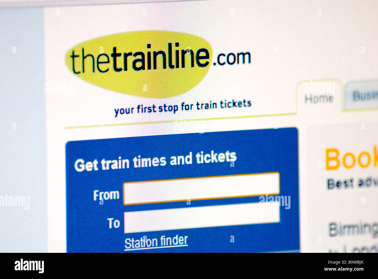 Trainline hi-res stock photography and images - Alamy