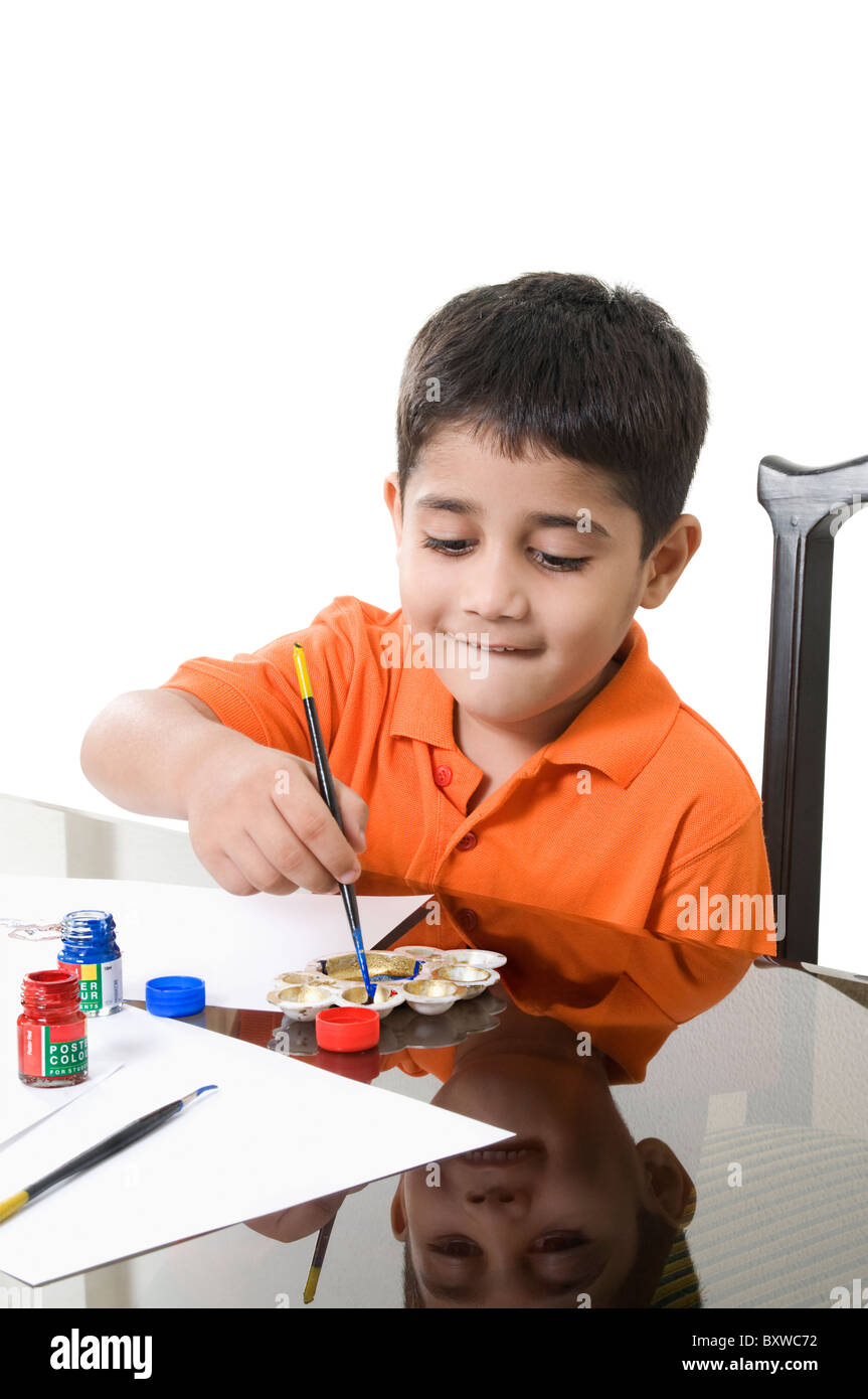 One child facing the camera Stock Photo - Alamy