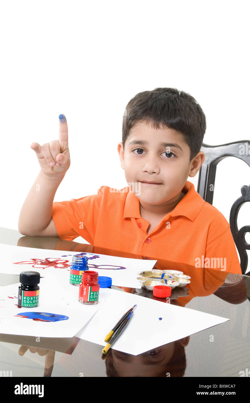One child facing the camera Stock Photo - Alamy