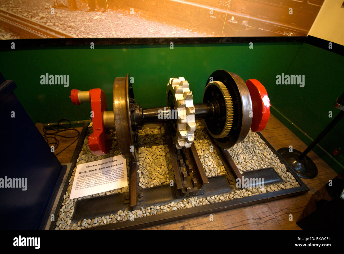 Llanberis Station Gwynd Snowdonia National Park Wales UK Museum Stock ...