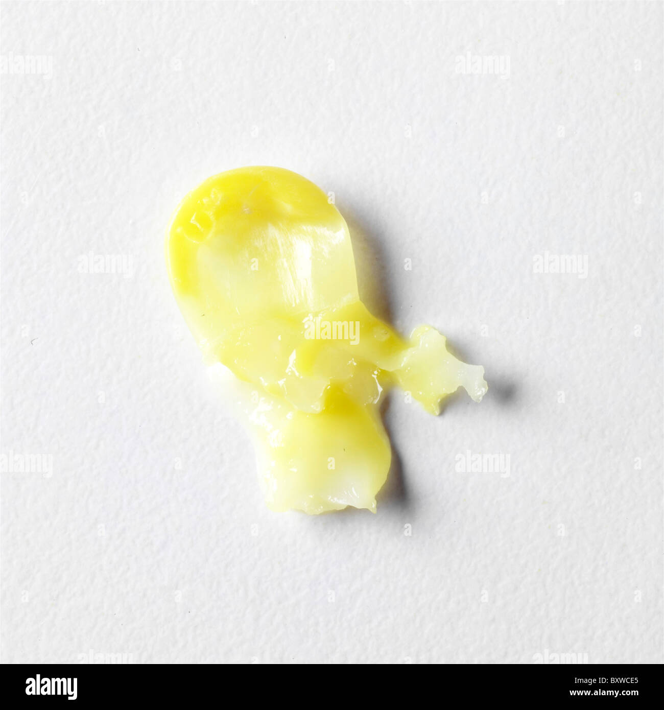 Squashed Sweetcorn Niblet Stock Photo - Alamy