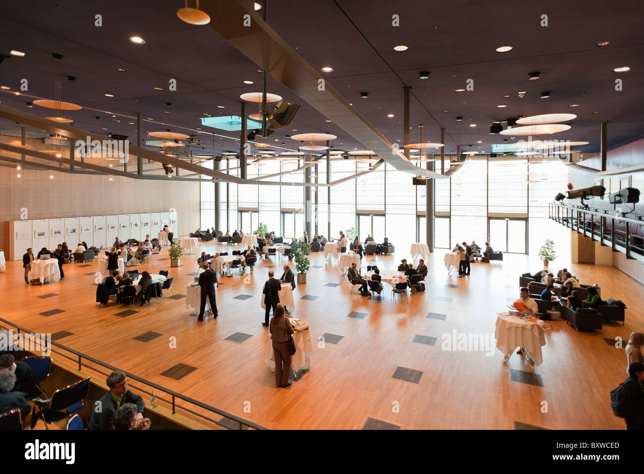 CONVENTION CENTRE INTERIOR DRESDEN SAXONY GERMANY Stock Photo - Alamy