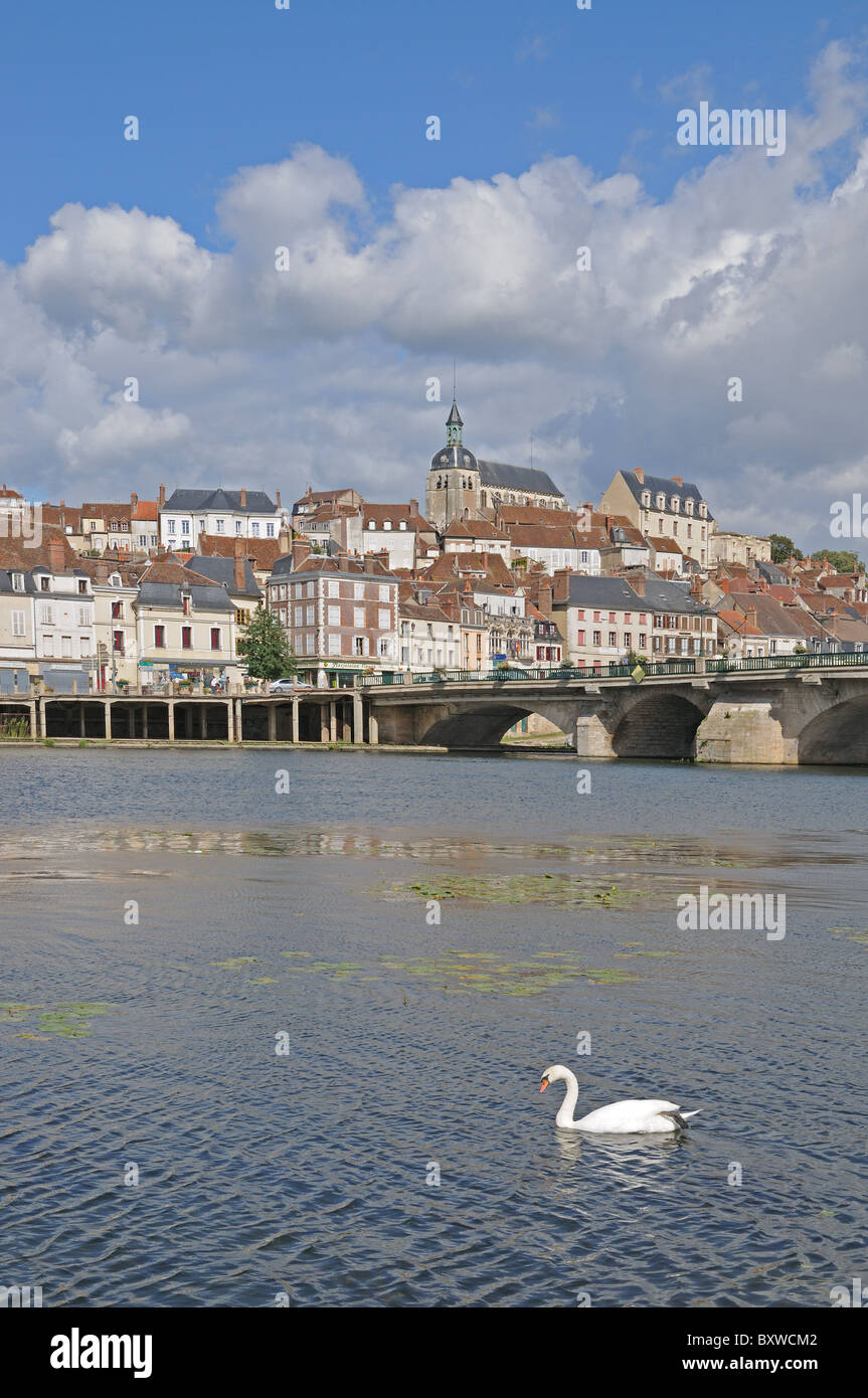 Bridge on the yonne river hi-res stock photography and images - Alamy