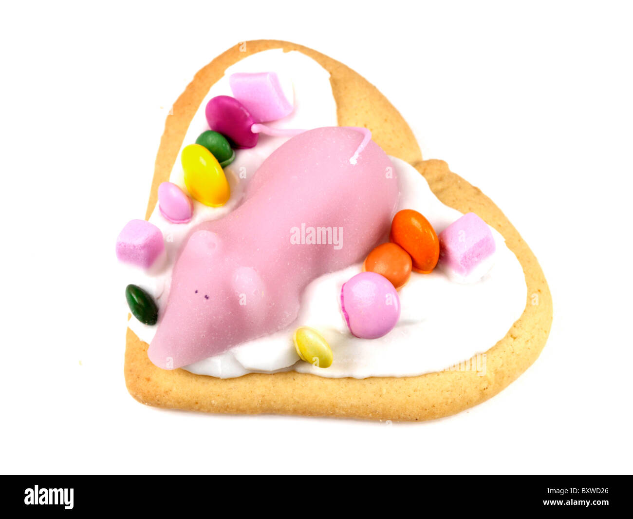 Sugar Mouse Biscuit Stock Photo - Alamy