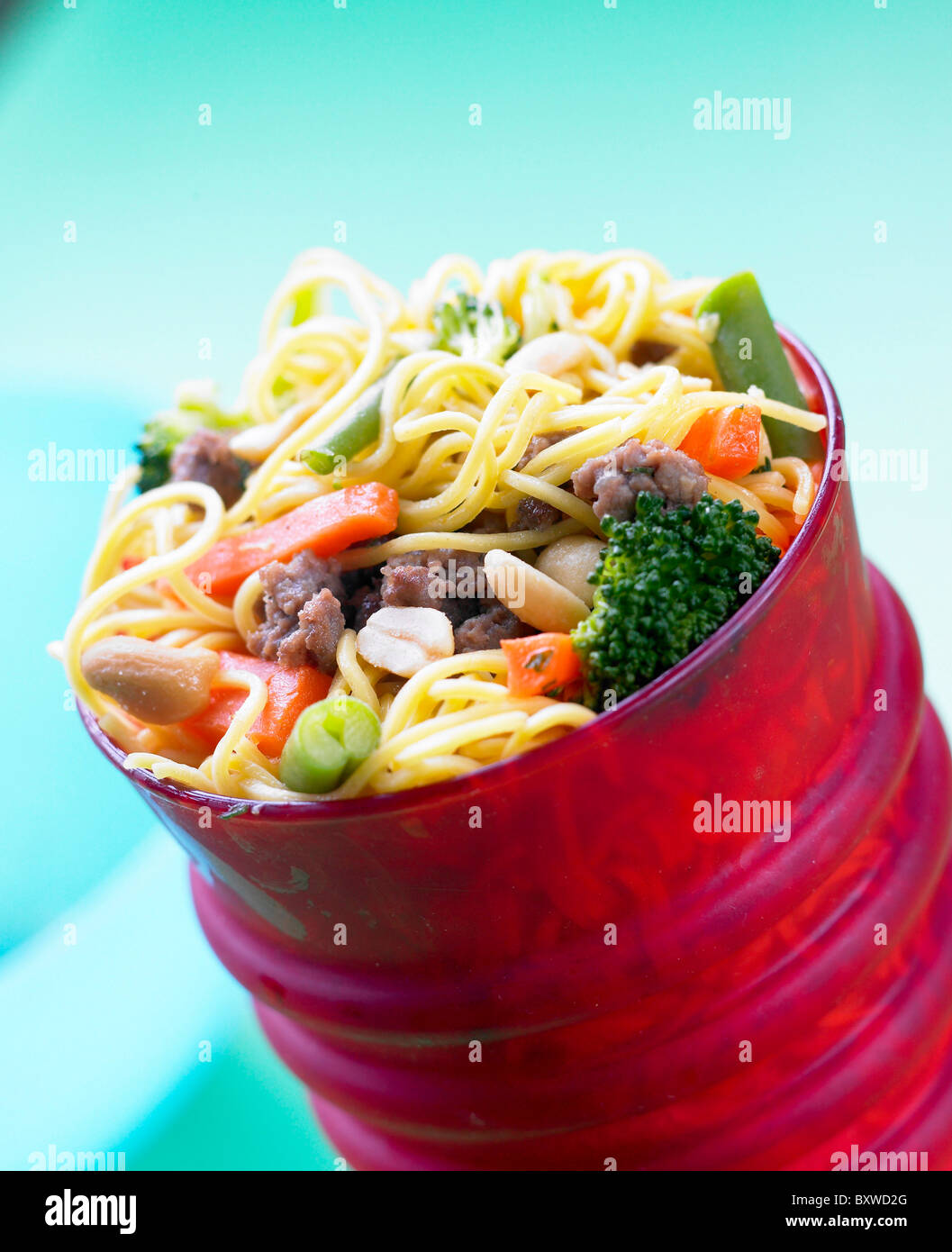 Kids noodles with mince and Vegetables - Potty Noodles -With recipe ...