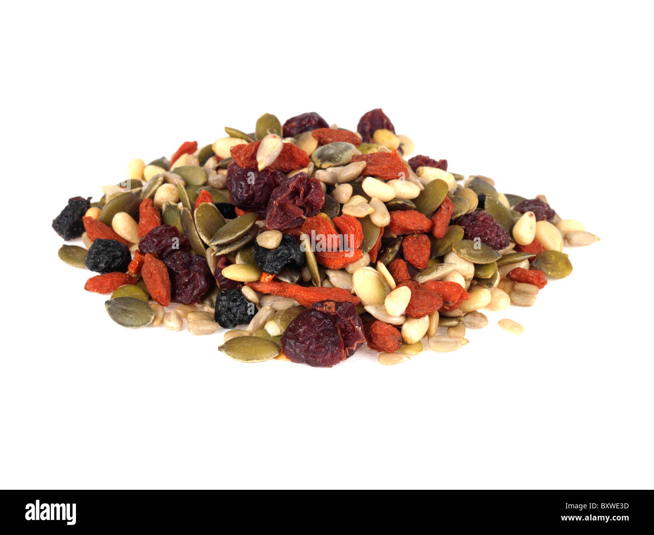 Mixed Berries and Seeds Stock Photo - Alamy