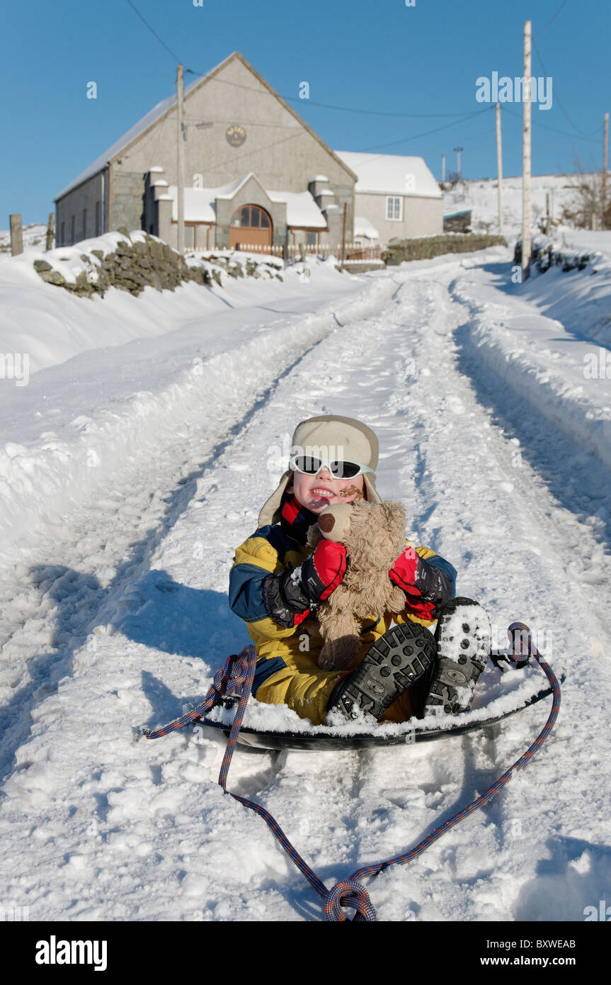 Sledging disc hi-res stock photography and images - Alamy