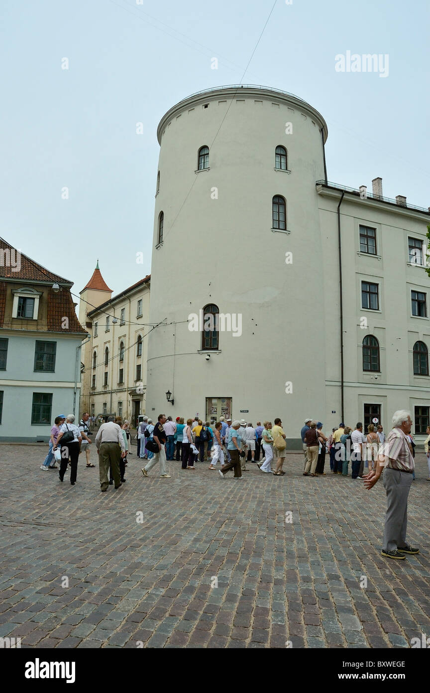 Riga Castle was founded in 1330. Now it is the official residence of ...