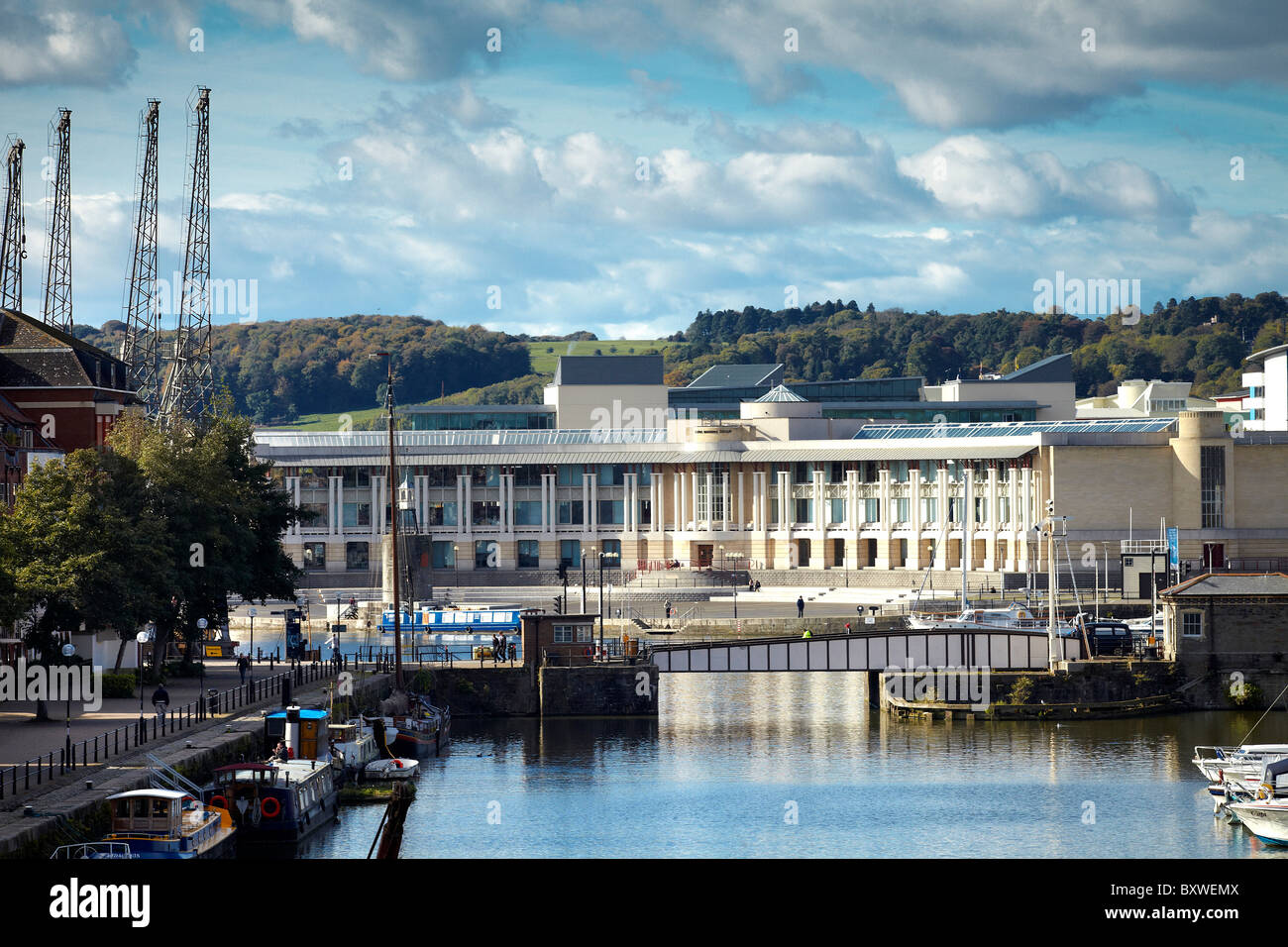 Harbourside, Bristol City Centre, UK, Europe Stock Photo - Alamy