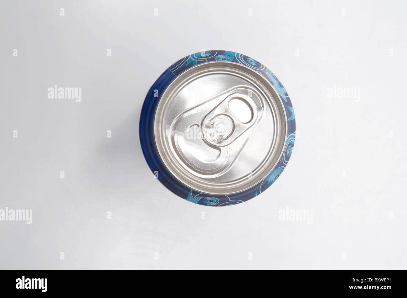 Top of Aluminum Can Stock Photo - Alamy