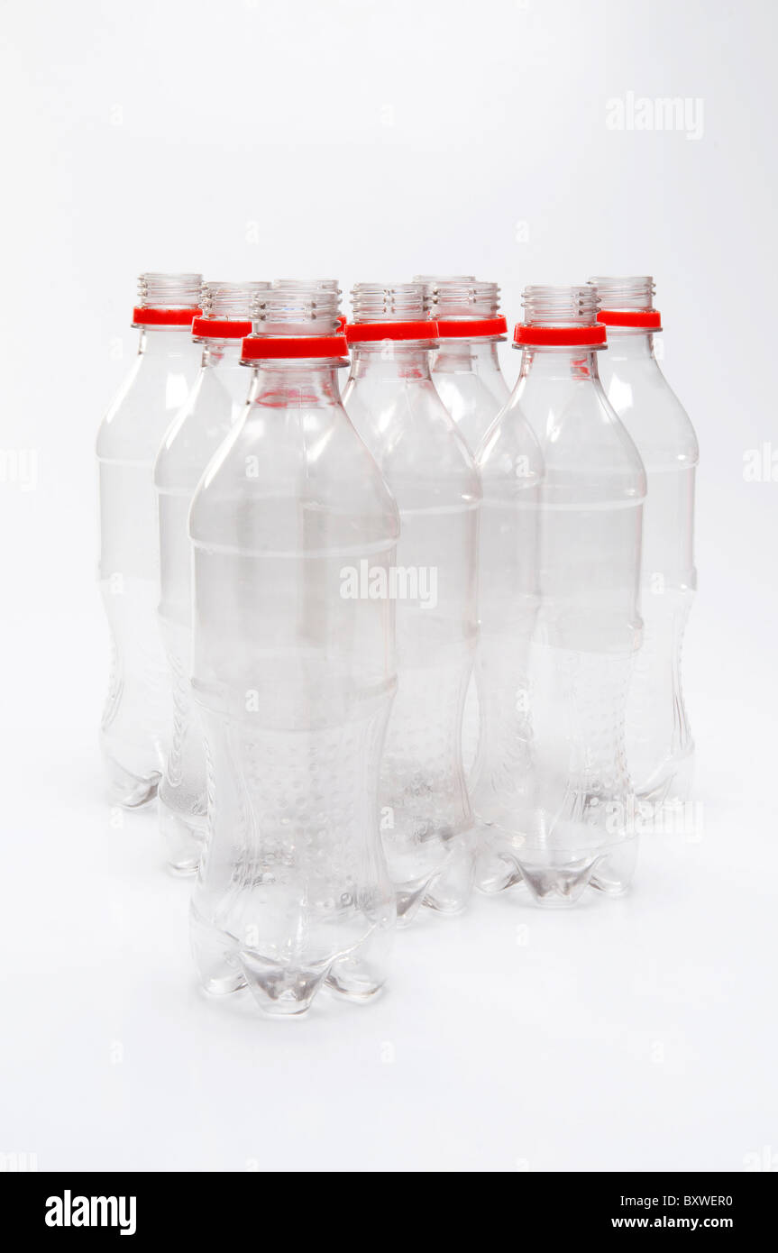 Empty plastic bottles Stock Photo - Alamy
