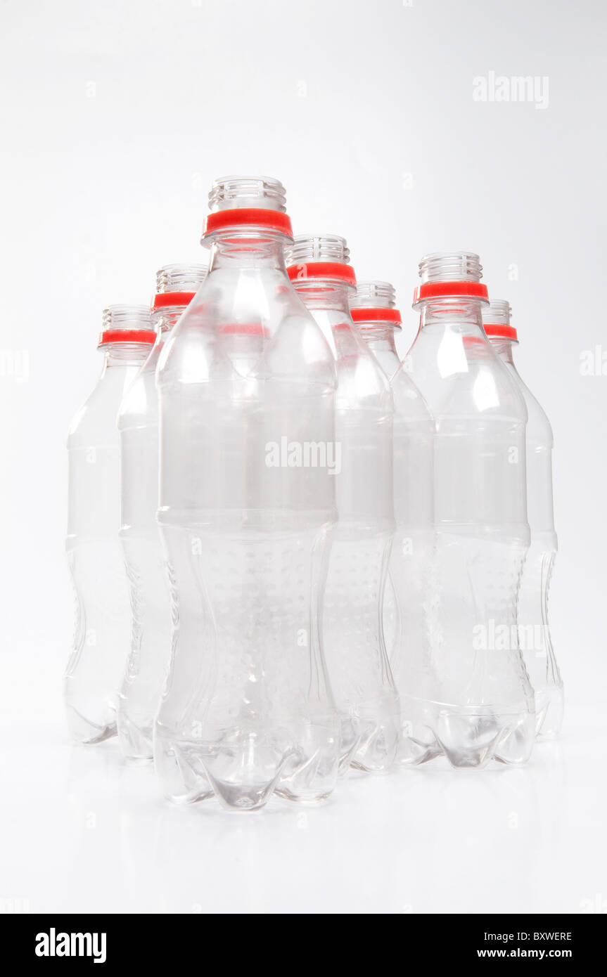 Empty plastic bottles Stock Photo - Alamy