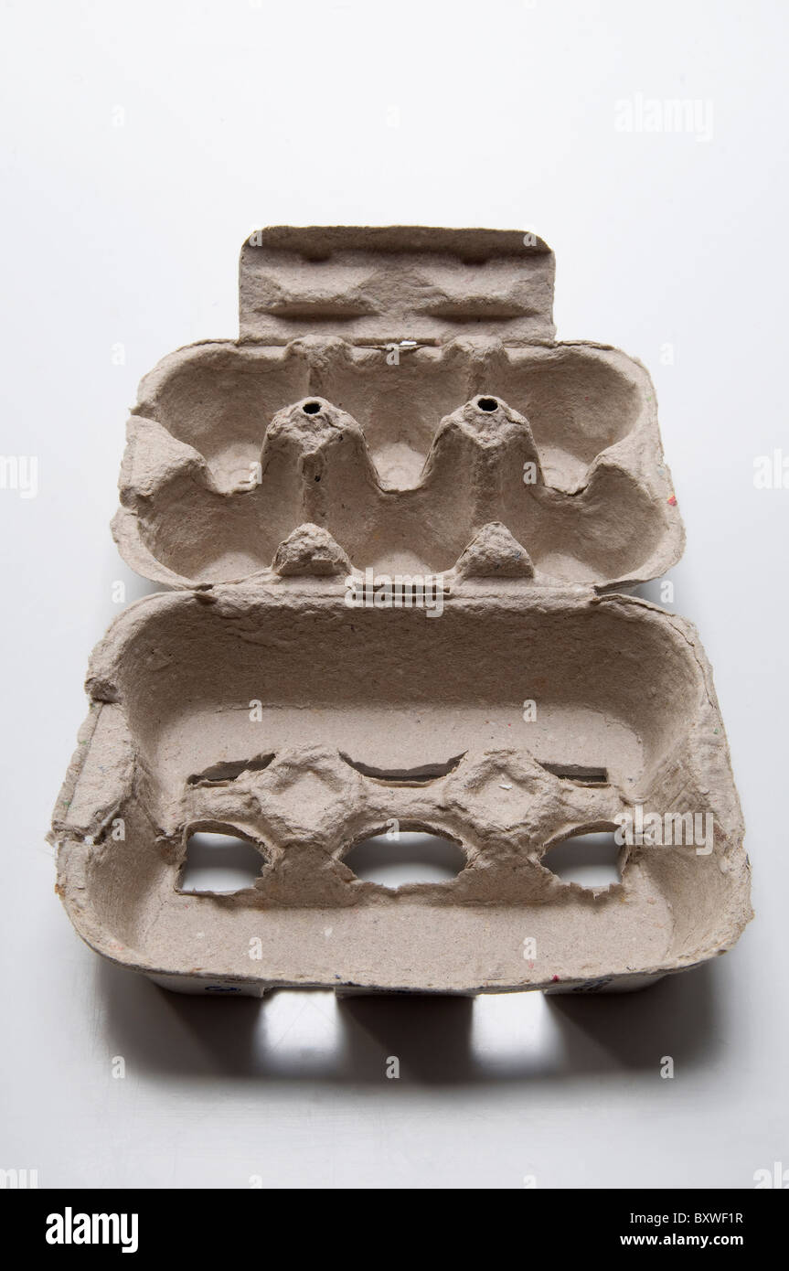 Empty egg box Stock Photo - Alamy