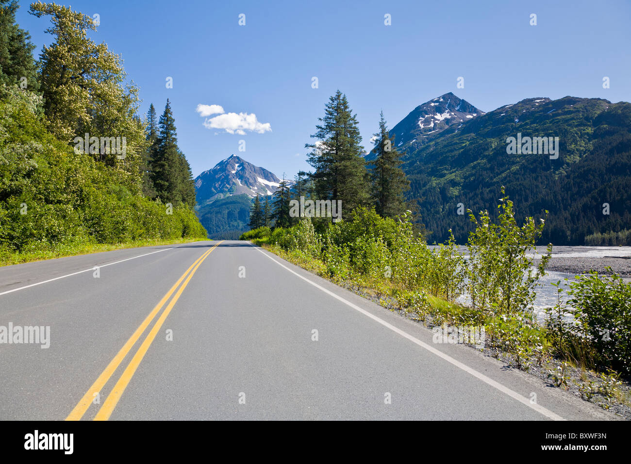 Glacier highway hi-res stock photography and images - Alamy