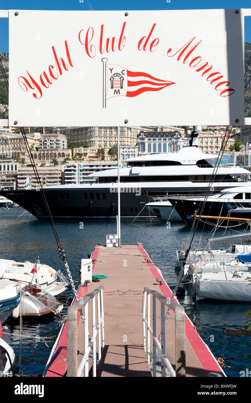 Yacht Club De Monaco Monte Carlo Stock Photo - Alamy