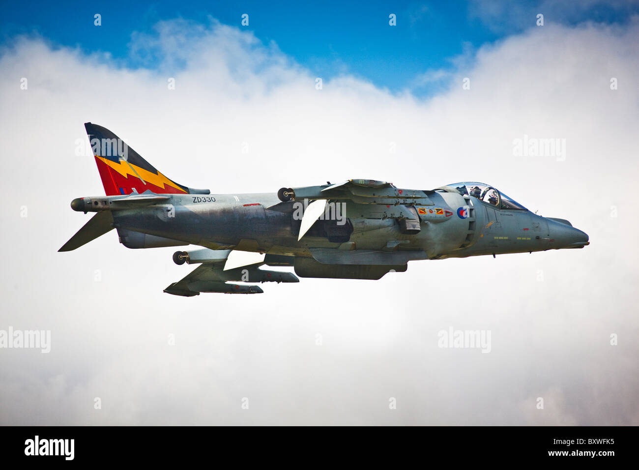 BEA System's Harrier GR9, Wings & Wheels display, Dunsfold 2010 Stock ...