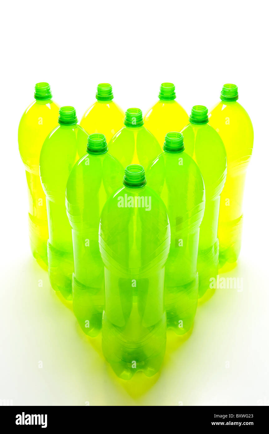 Empty plastic bottles Stock Photo - Alamy