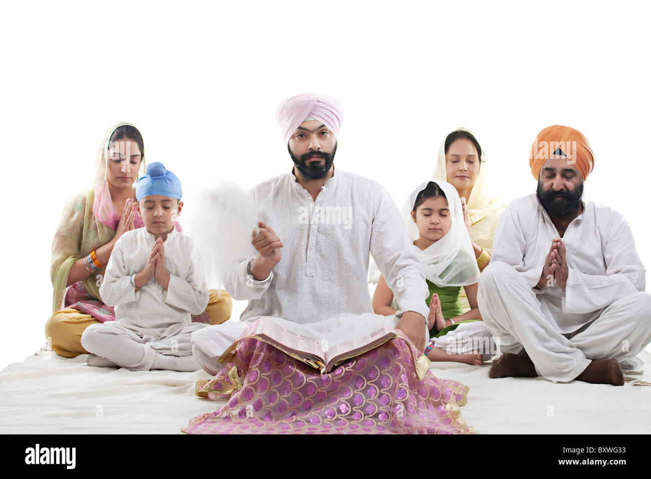 Sikhs Praying