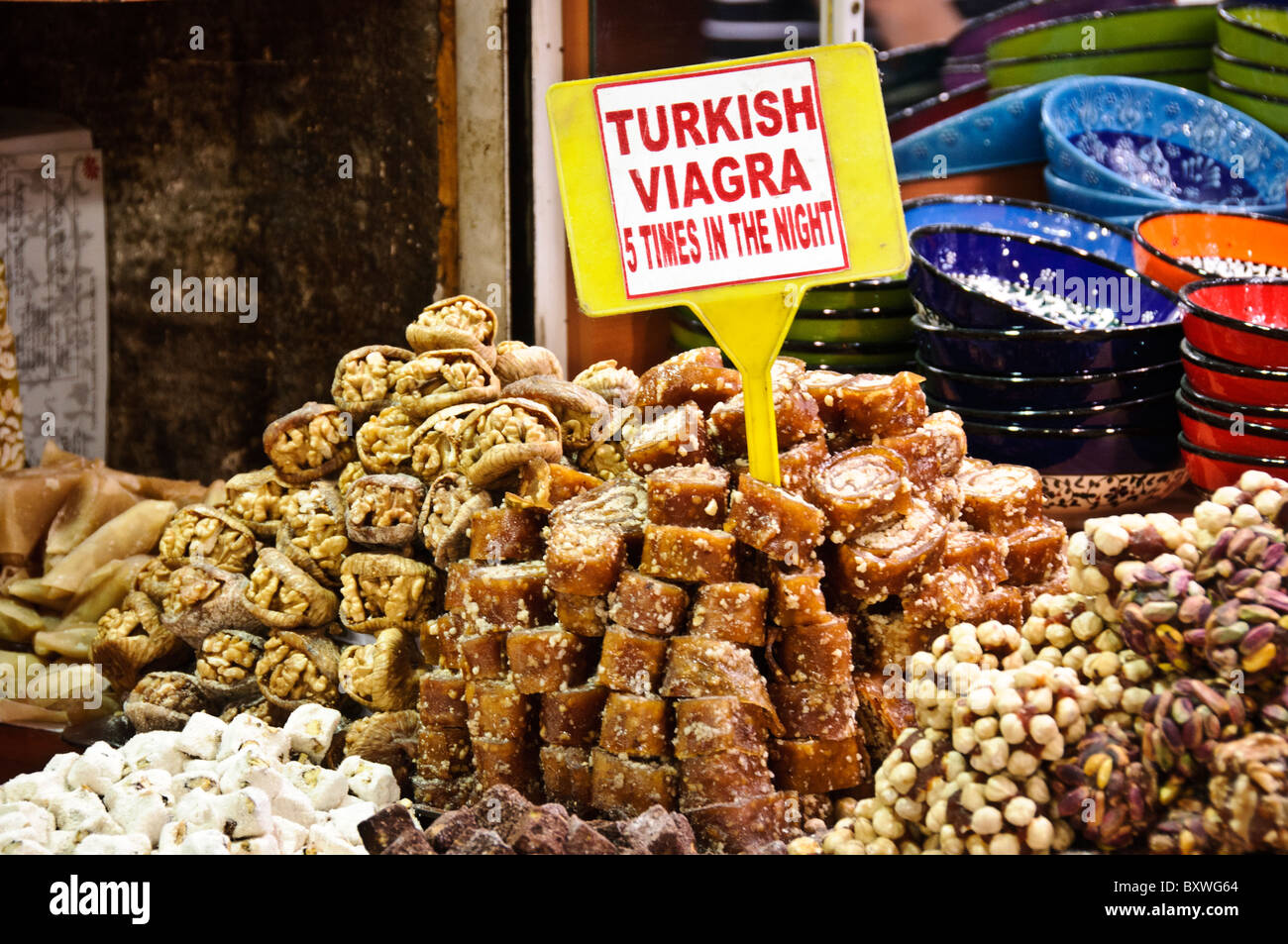 Spice Bazaar Turkish Sweets Advertisement Istanbul Turkey // ISTANBUL ...