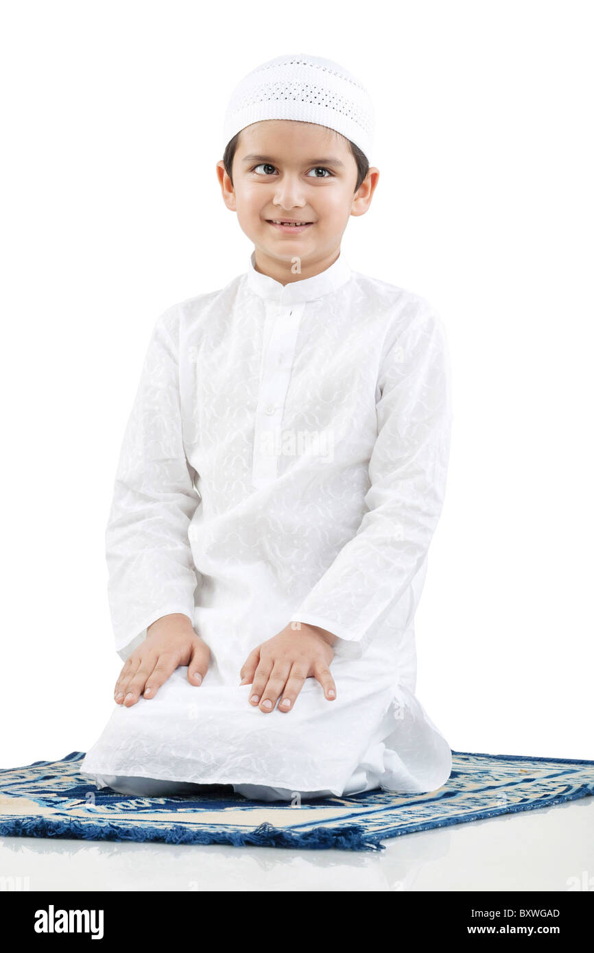 Portrait of a Muslim boy Stock Photo - Alamy