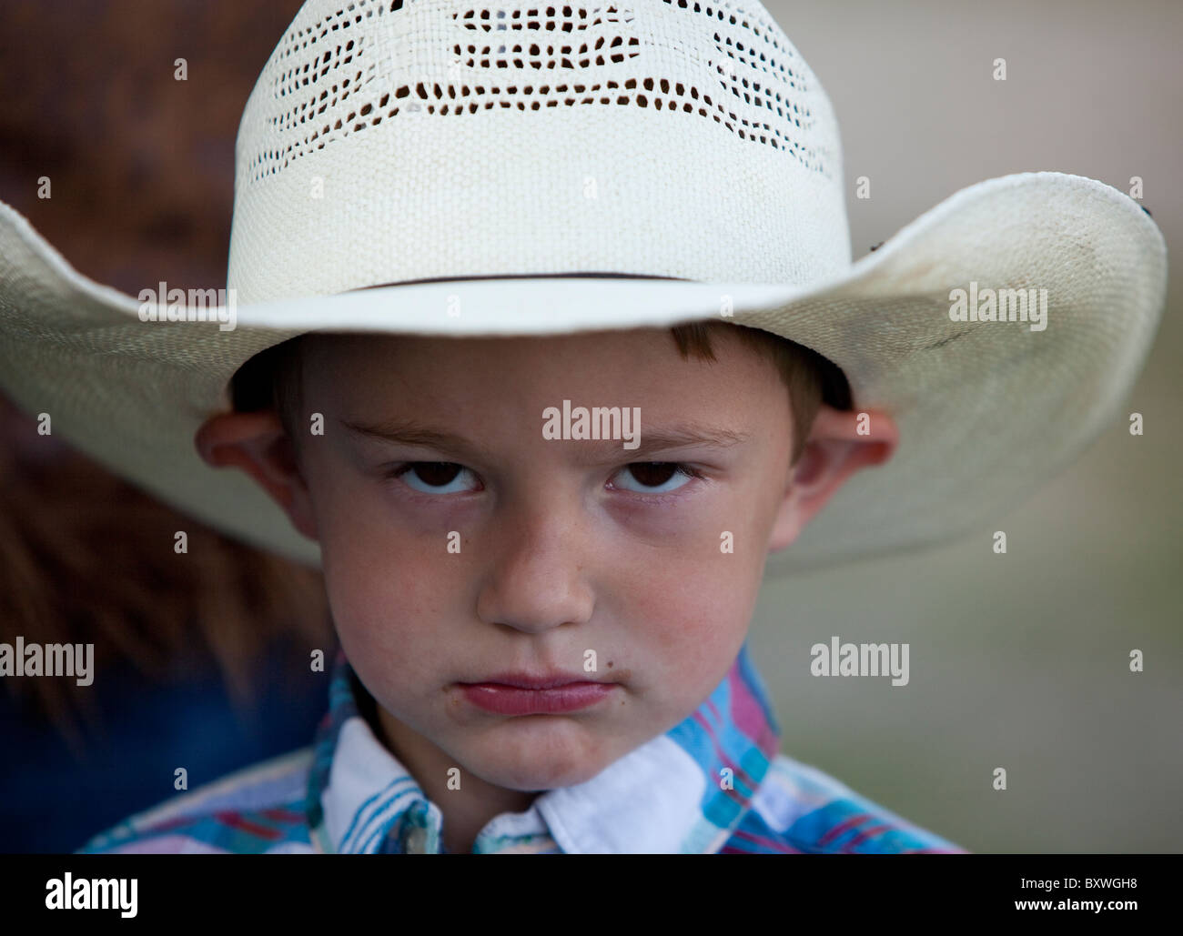 Portrait of a cowboy montana hi-res stock photography and images - Alamy