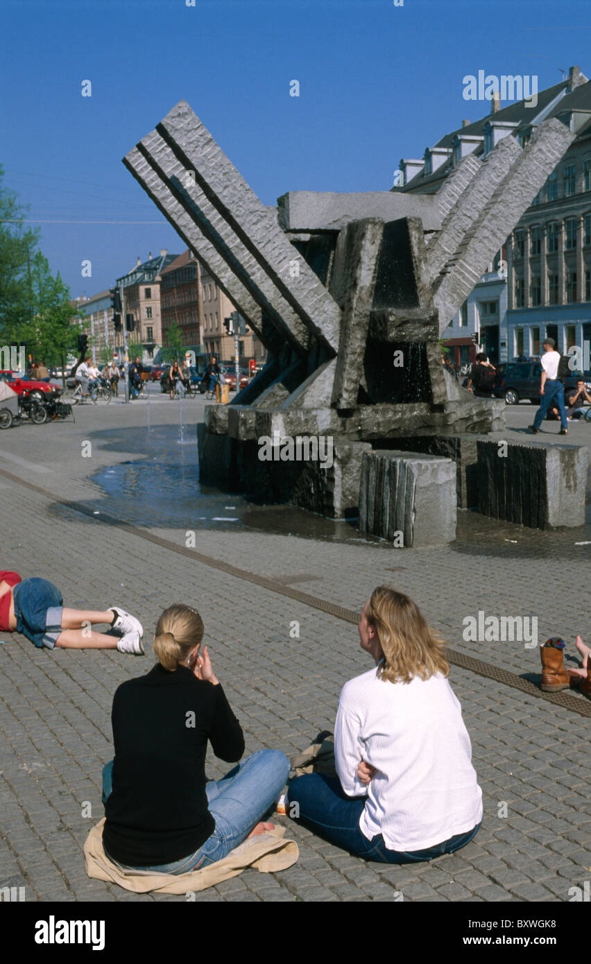 Sankt Hans Torv, Copenhagen, Denmark Stock Photo - Alamy