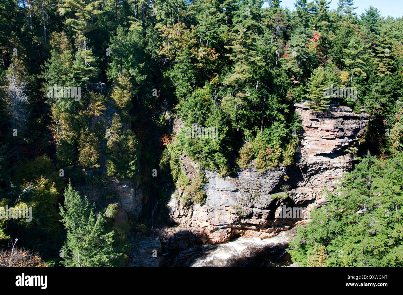 Ausable Chasm Keeseville, New York Stock Photo - Alamy