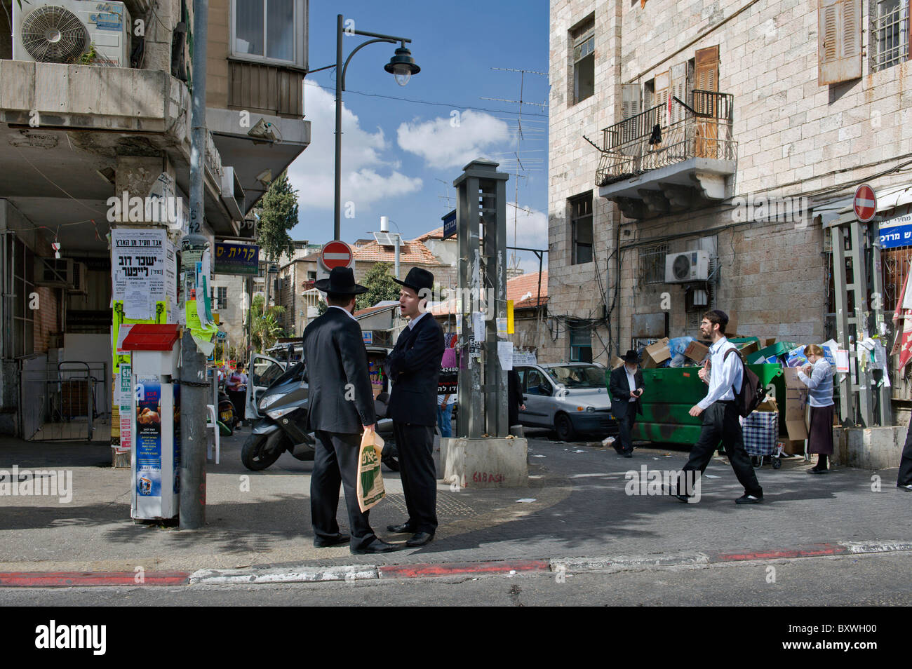 Mea Shearim Jerusalem Israel Stock Photo - Alamy
