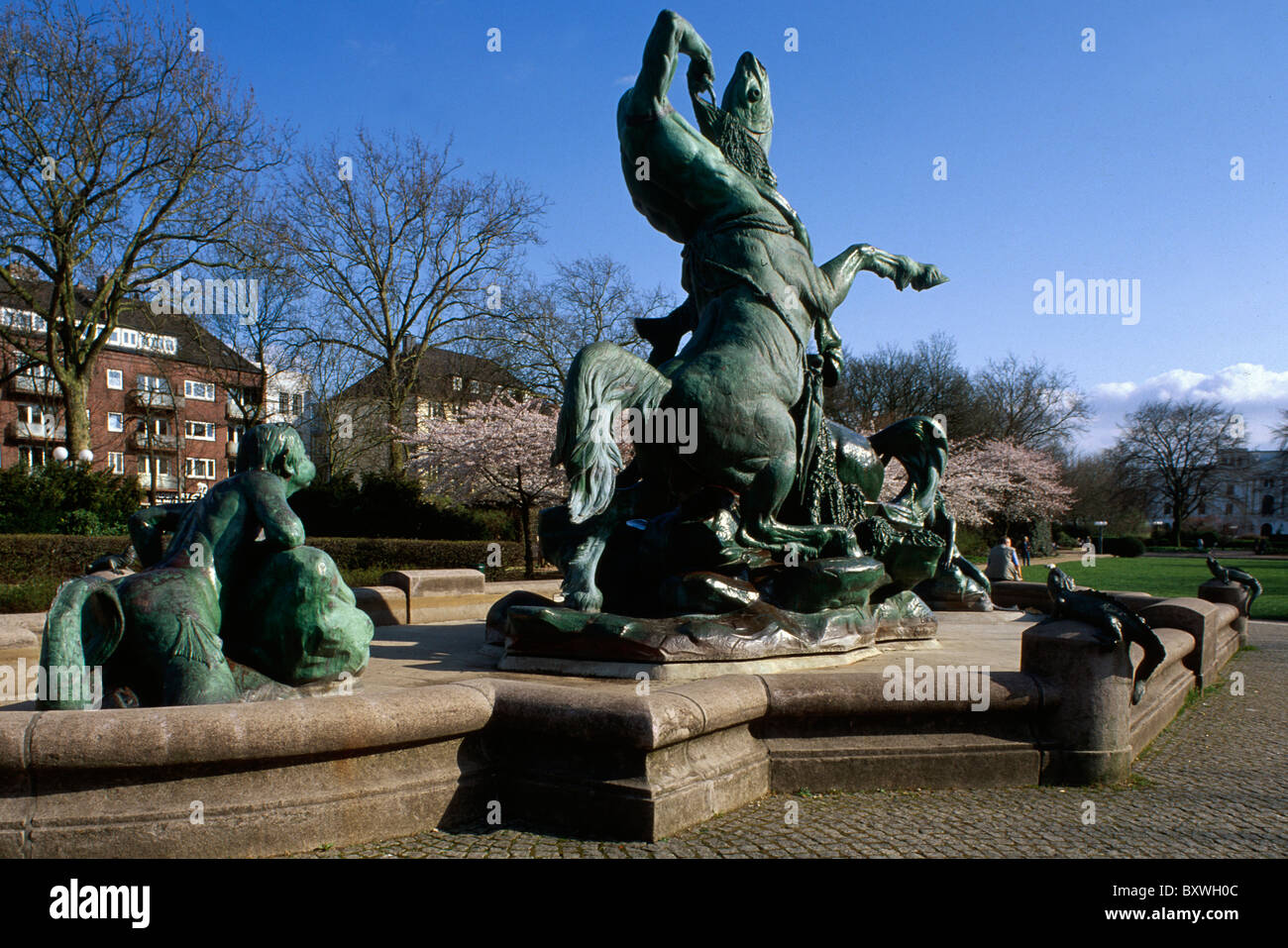 Stuhlmann fountain hi-res stock photography and images - Alamy