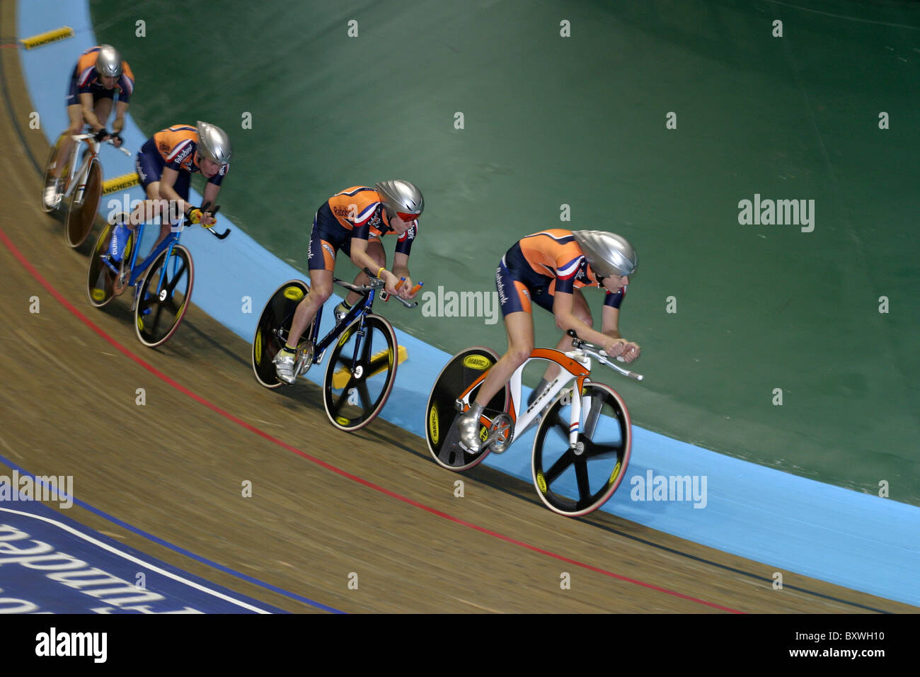 Dutch Holland Netherlands team pursuit squad Track cycle racing UCI ...