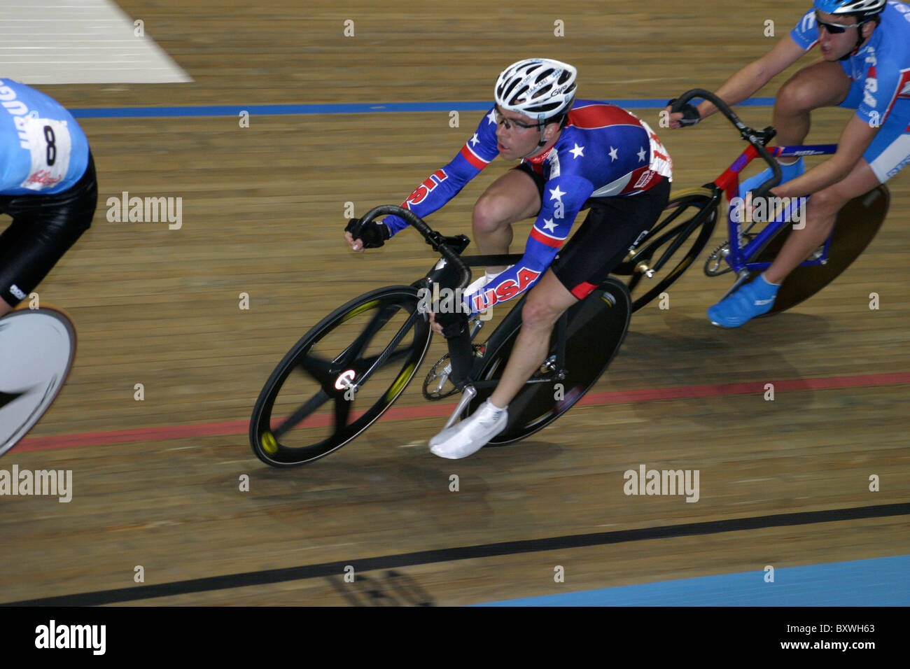 Colby Pierce USA points race Track cycle racing UCI World Cup ...