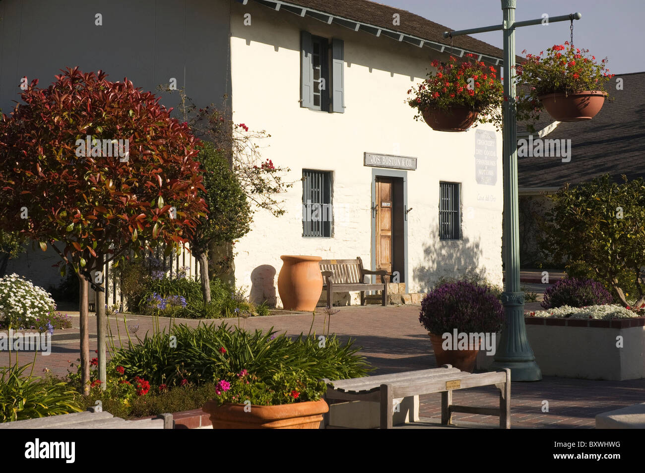 Monterey, historic adobe building hi-res stock photography and images ...