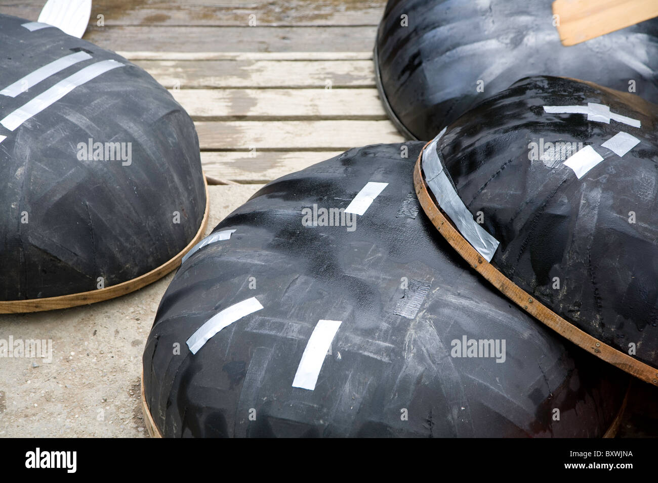 Coracles hi-res stock photography and images - Alamy