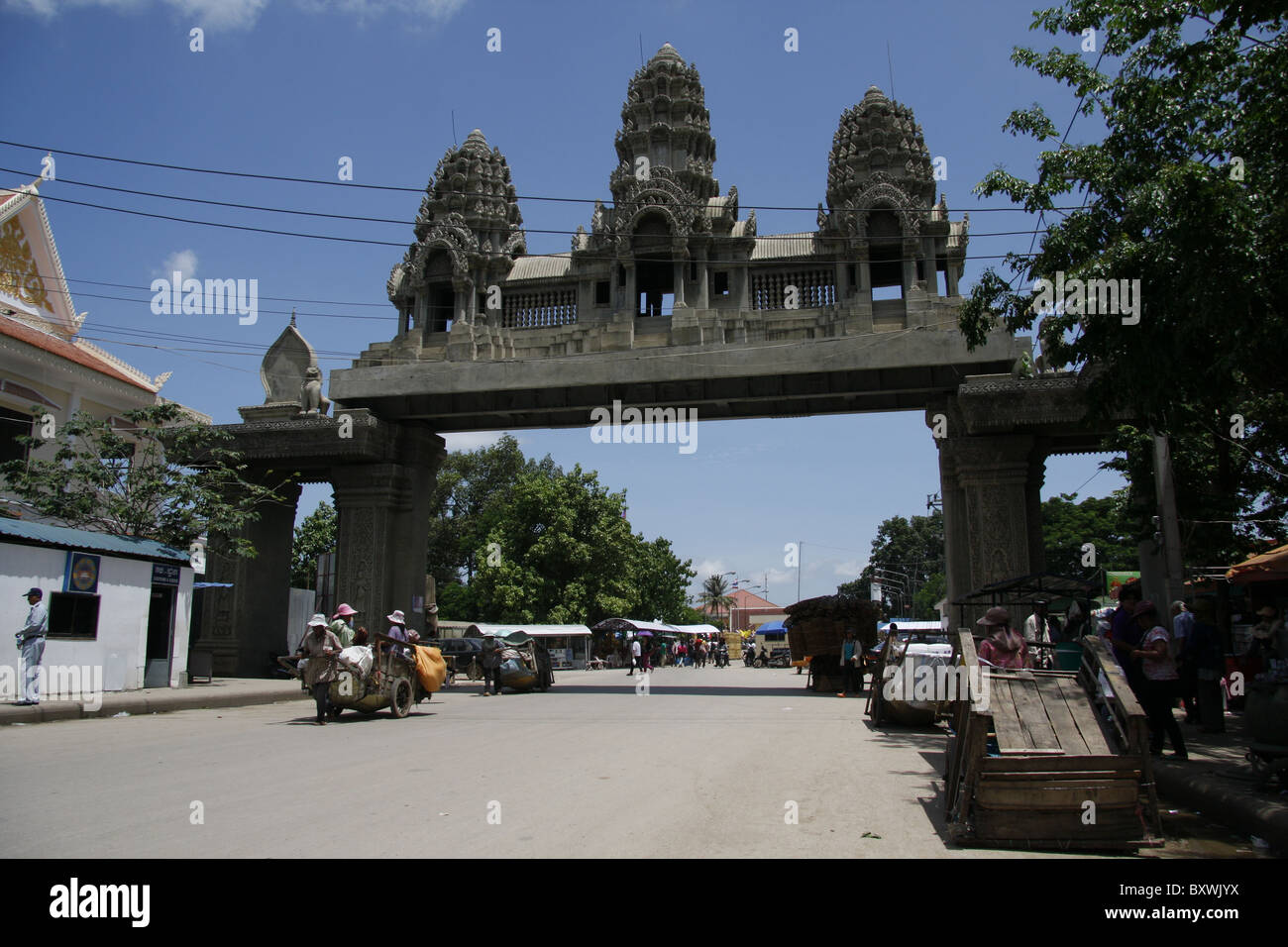 Cambodia border hi-res stock photography and images - Alamy