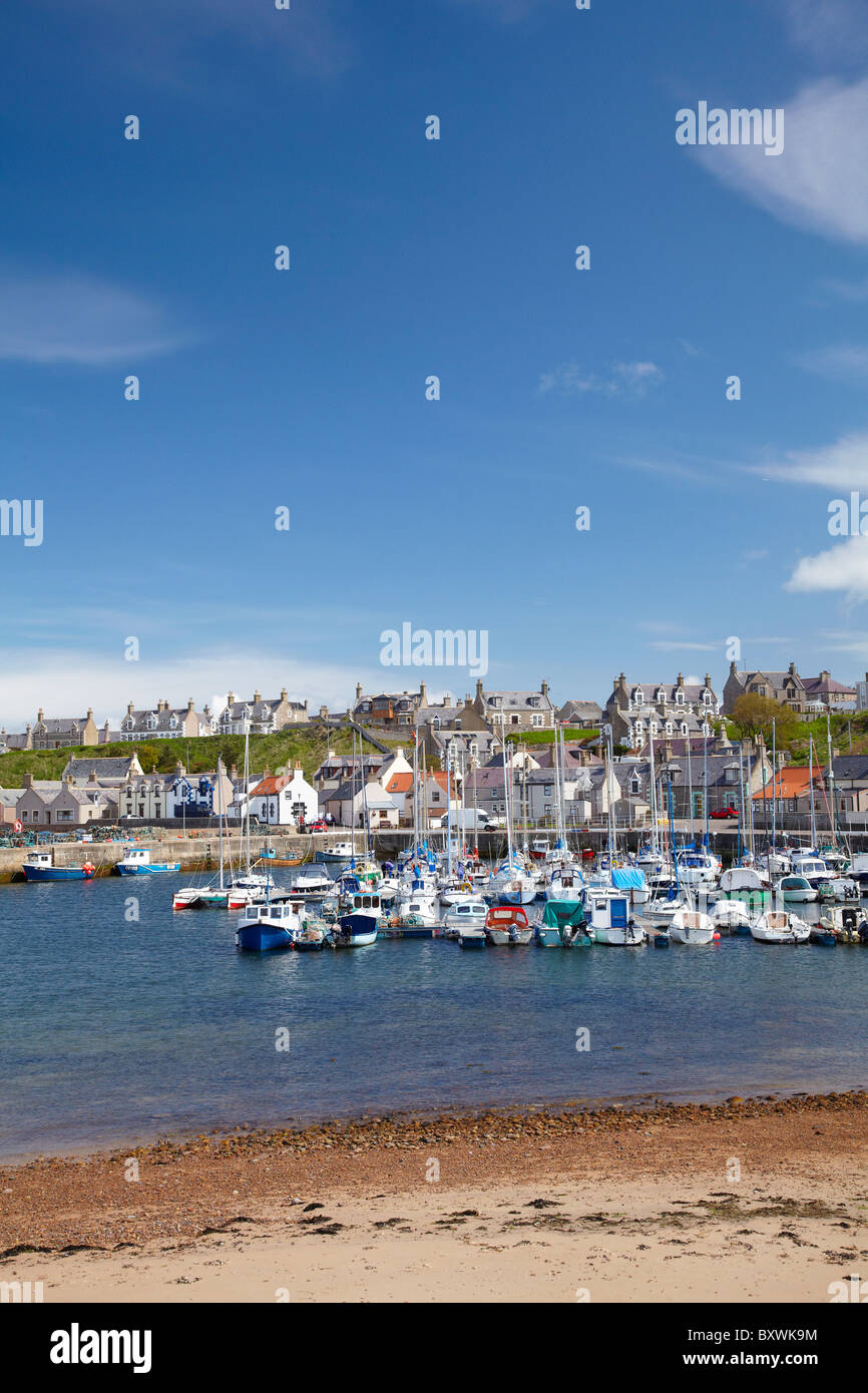 Marina, Findochty, Moray, Scotland, United Kingdom Stock Photo - Alamy