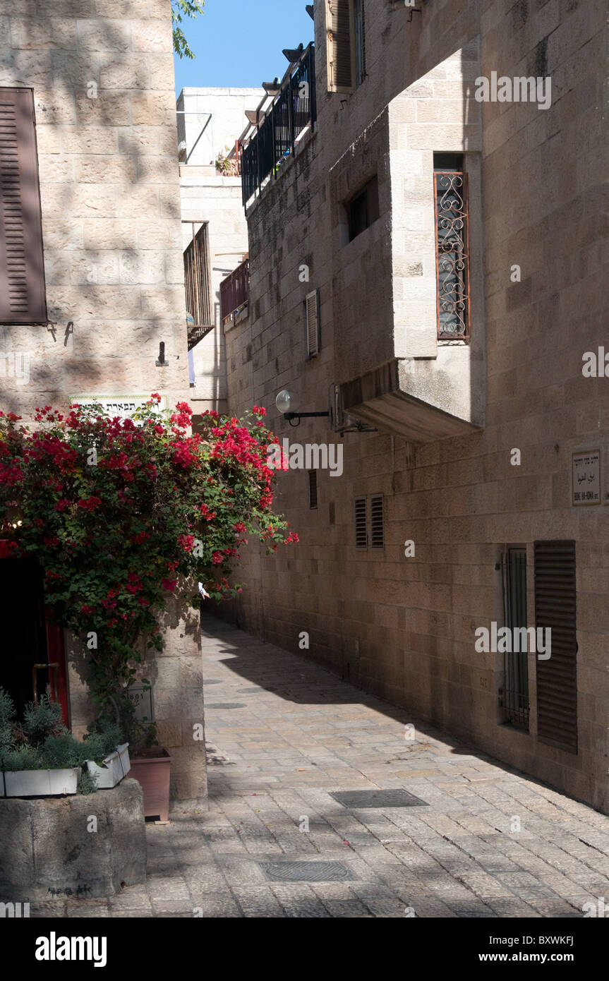 A view of a Jerusalem street Stock Photo - Alamy