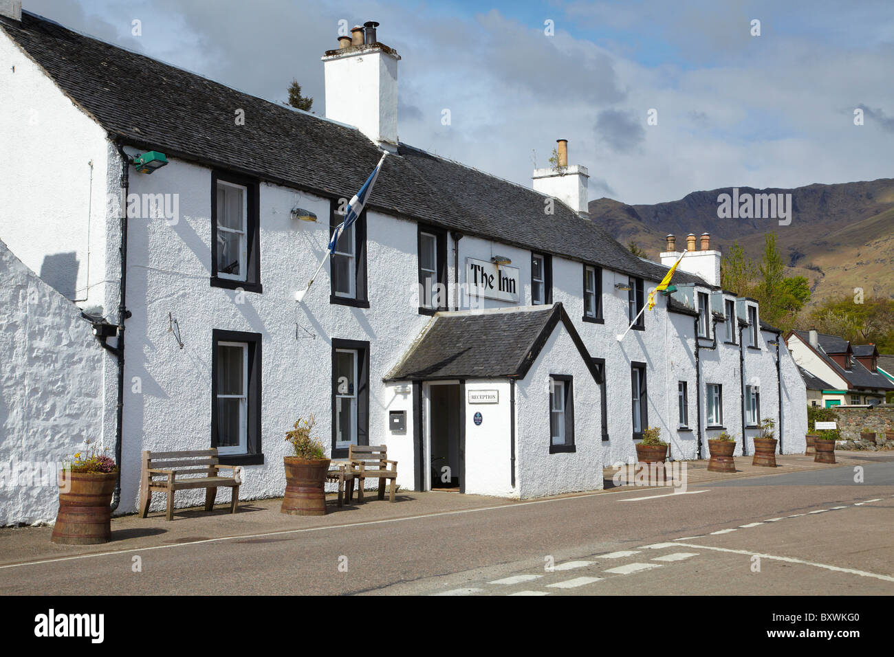 The Inn at Ardgour, by Corran Narrows, Loch Linnhe, Highlands, Scotland ...