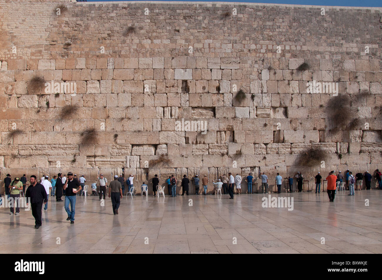 The Western Wall of the Temple Mount in Jerusalem Stock Photo - Alamy